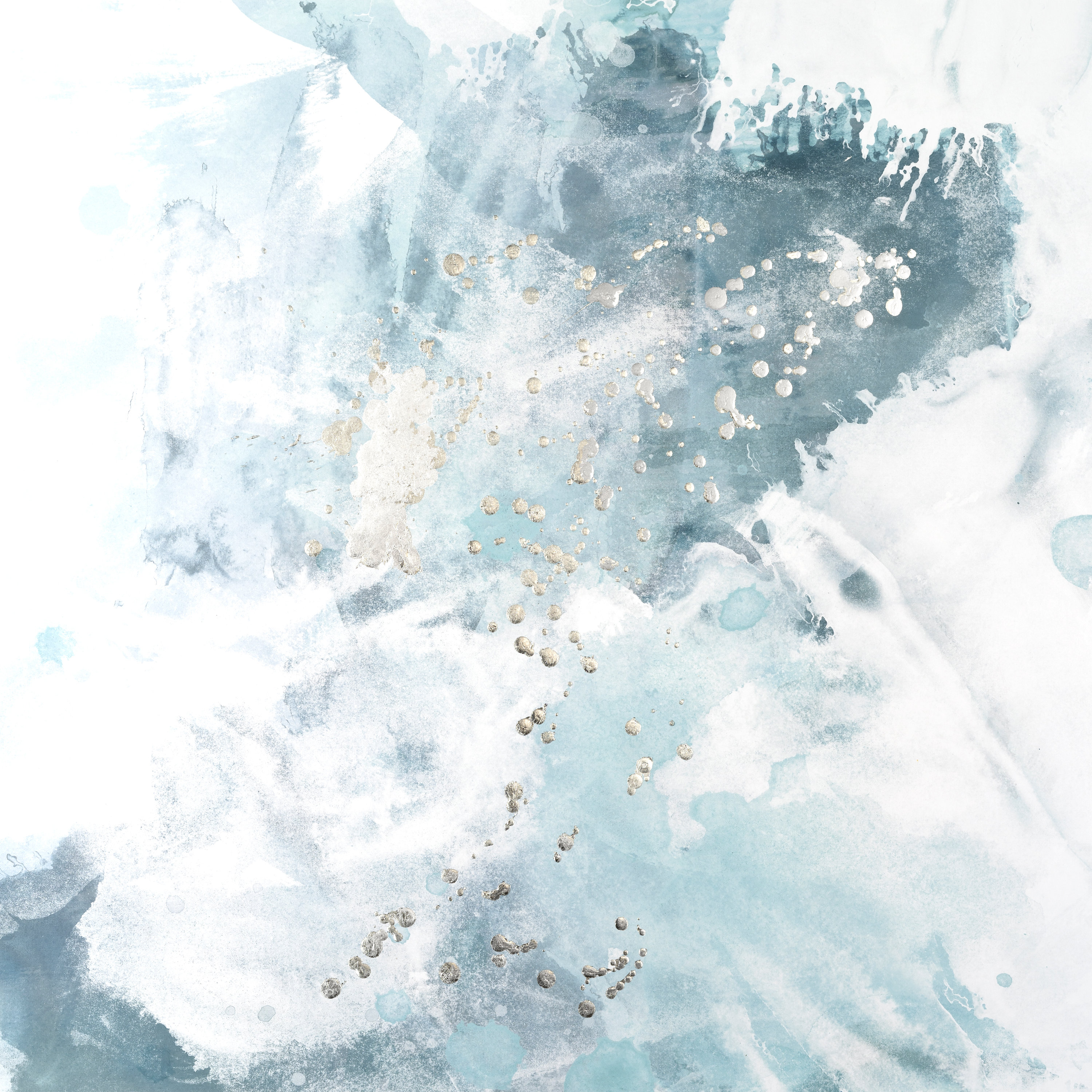 Wrought Studio™ Enrick Glacier Pulse III On Canvas by June Erica Vess Print | Wayfair